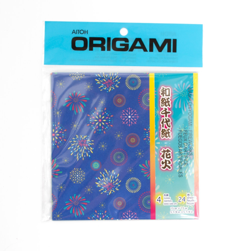 Aitoh Origami Paper Fireworks 24 Sheets